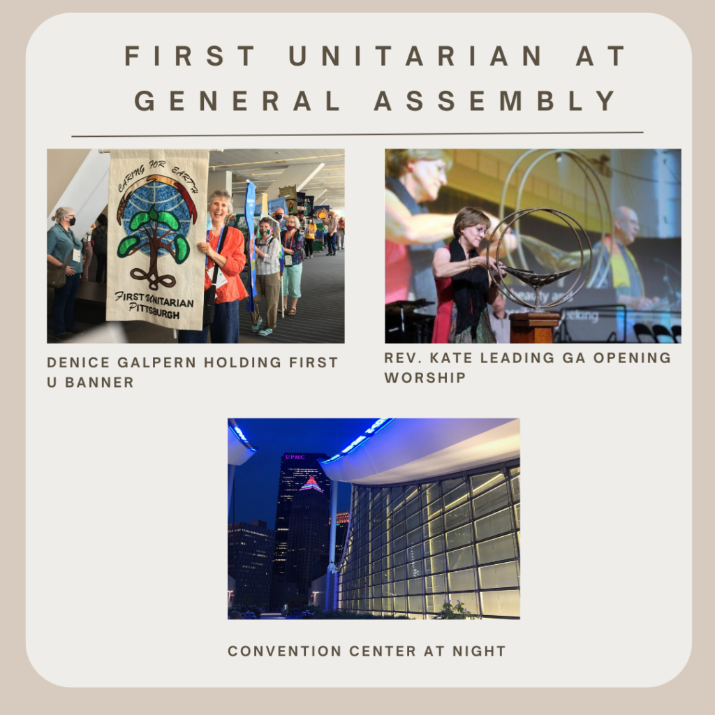 First Unitarian Church at General Assembly - First Unitarian Church of ...